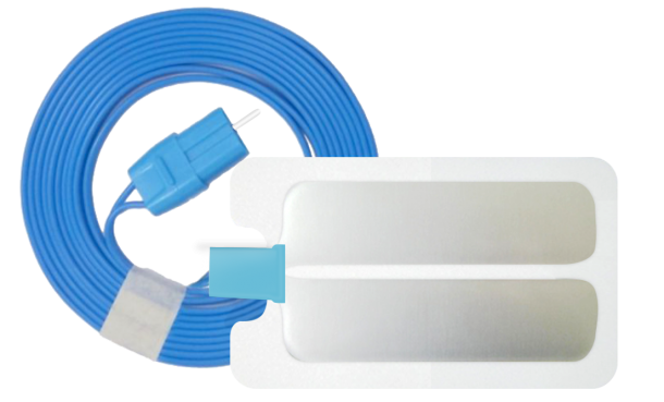 Disposable Ground Pad With REM Plug, Adult (204mm x 106mm), Bipolar ...